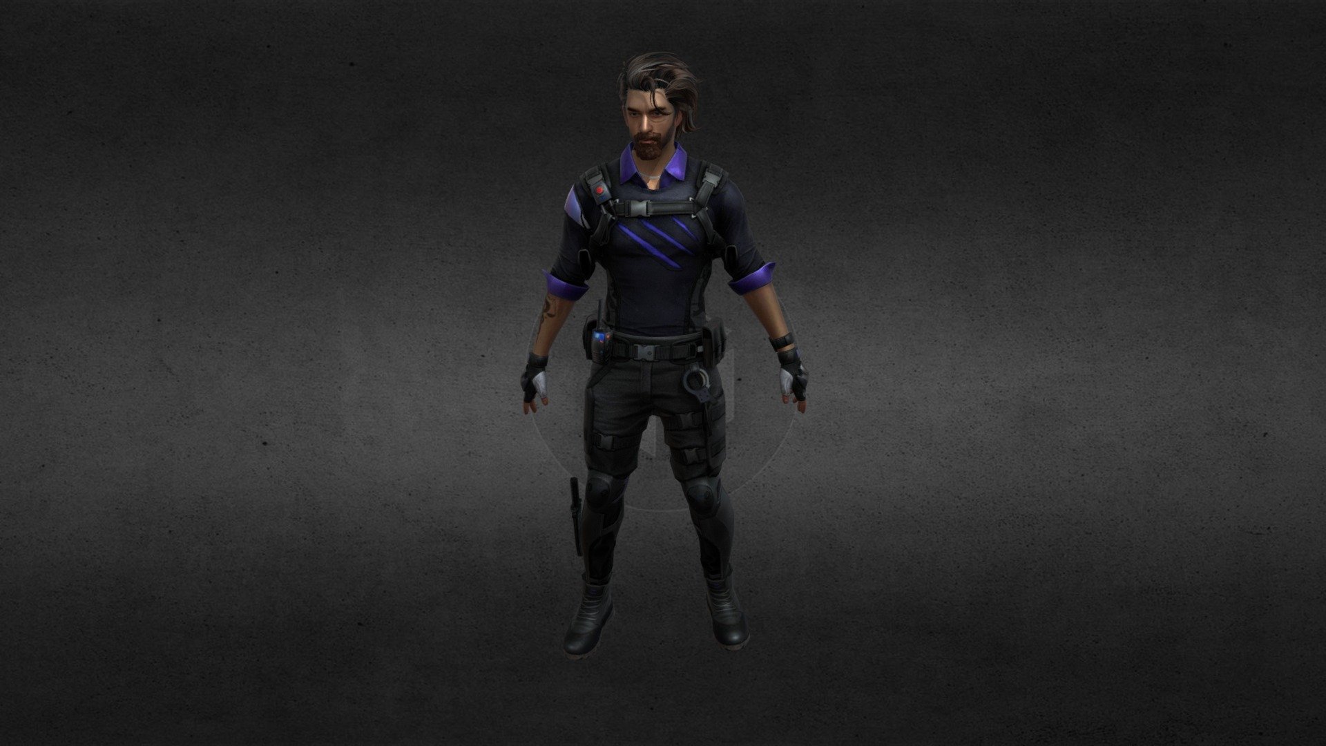 FREE FIRE-ANDREW-DESPERTA - 3D model by johelsonmesquita2019 [8e5e389 ...