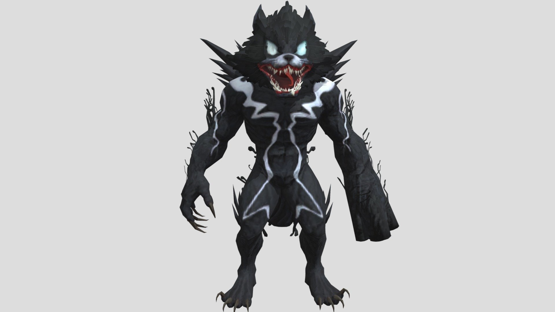 Venom Rocket Raccoon - 3D model by 3D MODELS (@3dworldz) [8e60128 ...