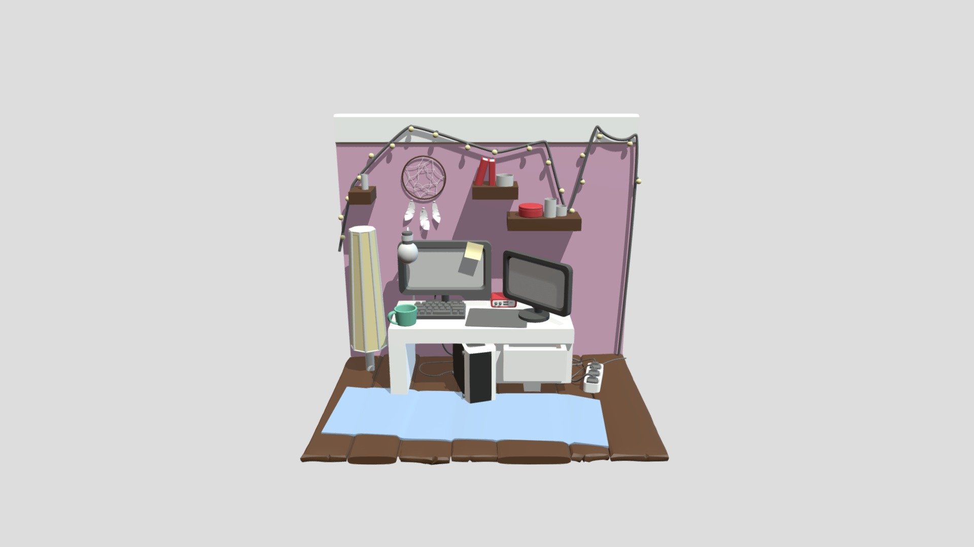 Room01_HM01 - 3D model by SashaGrom [8e6283c] - Sketchfab