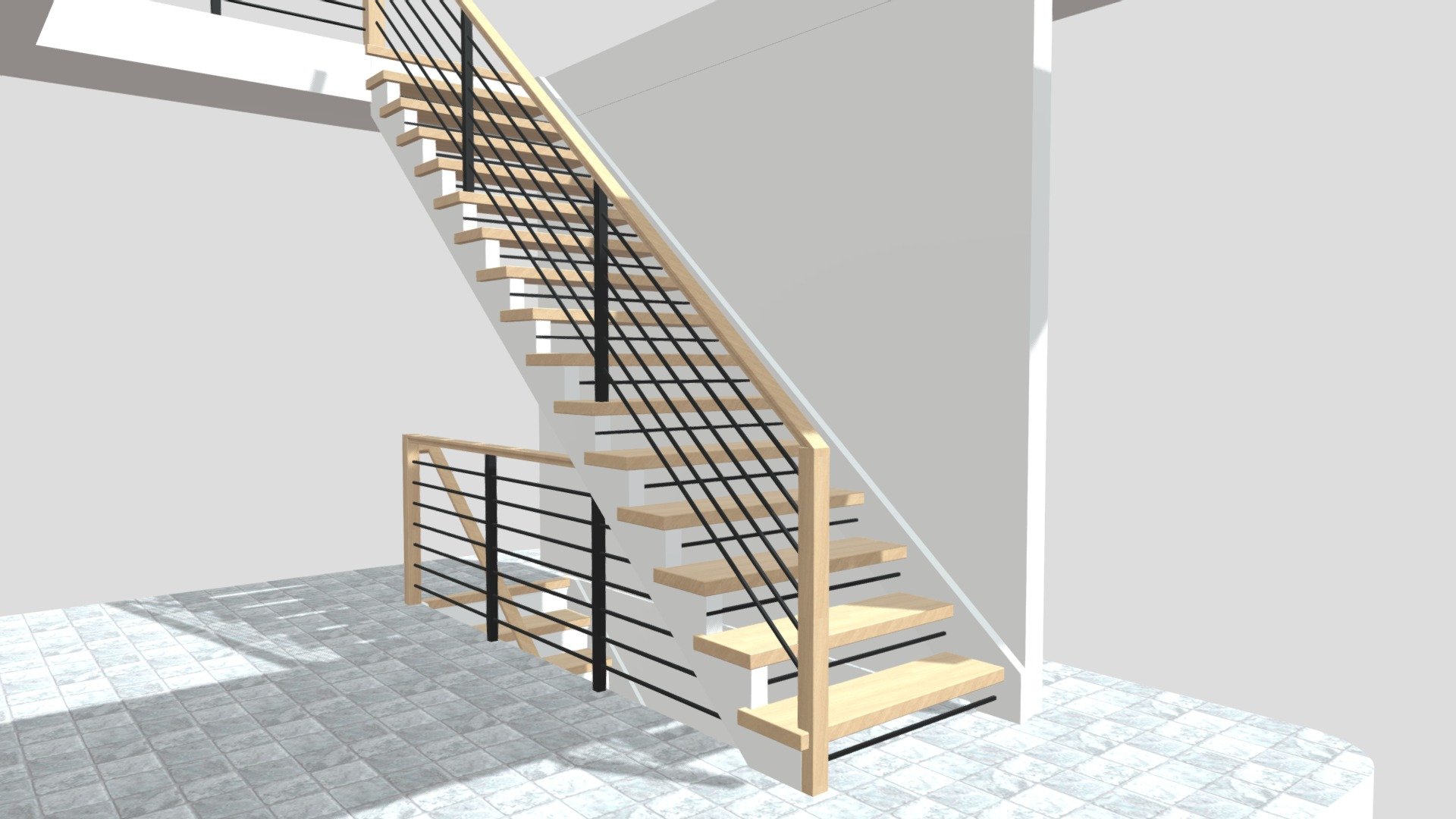 Metal Bar Riser - 3D model by PatDPS [8e62fad] - Sketchfab