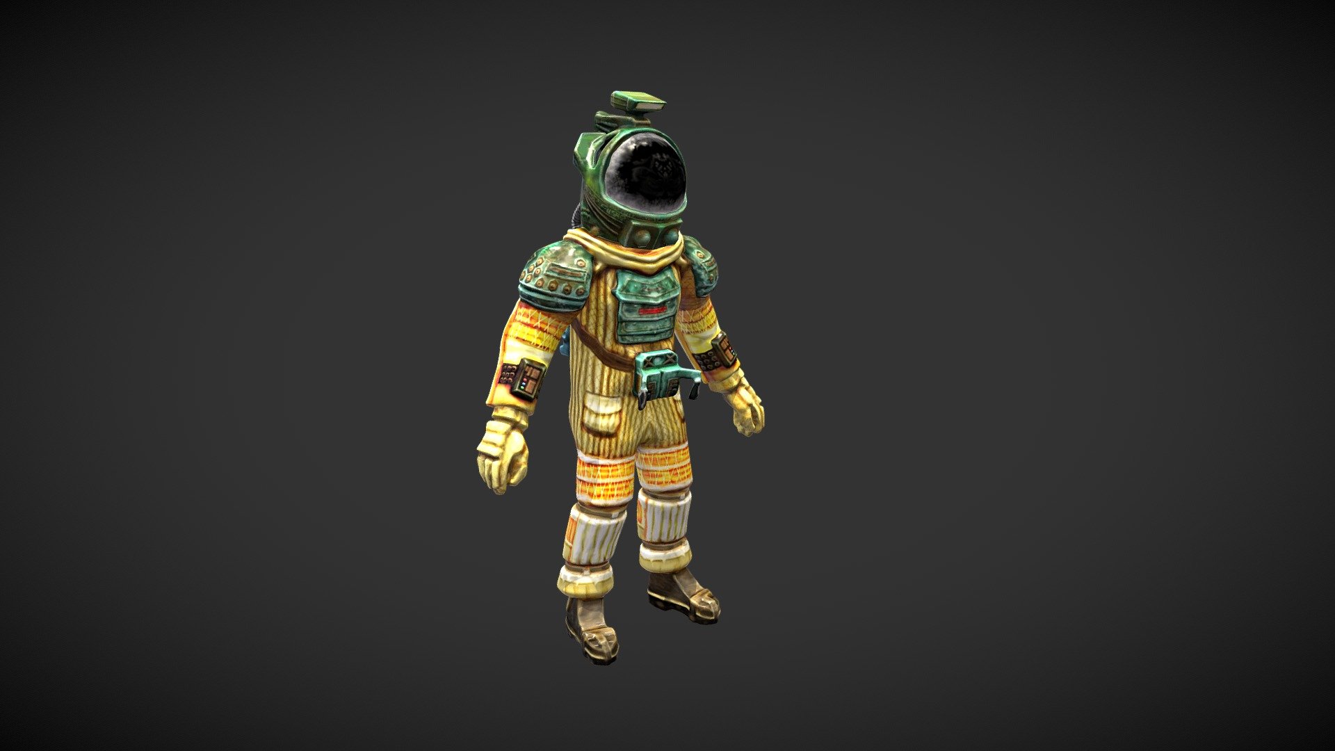 JMD Alien Movie Hand Painted Suit 79 - 3D model by Jonathan Miller ...