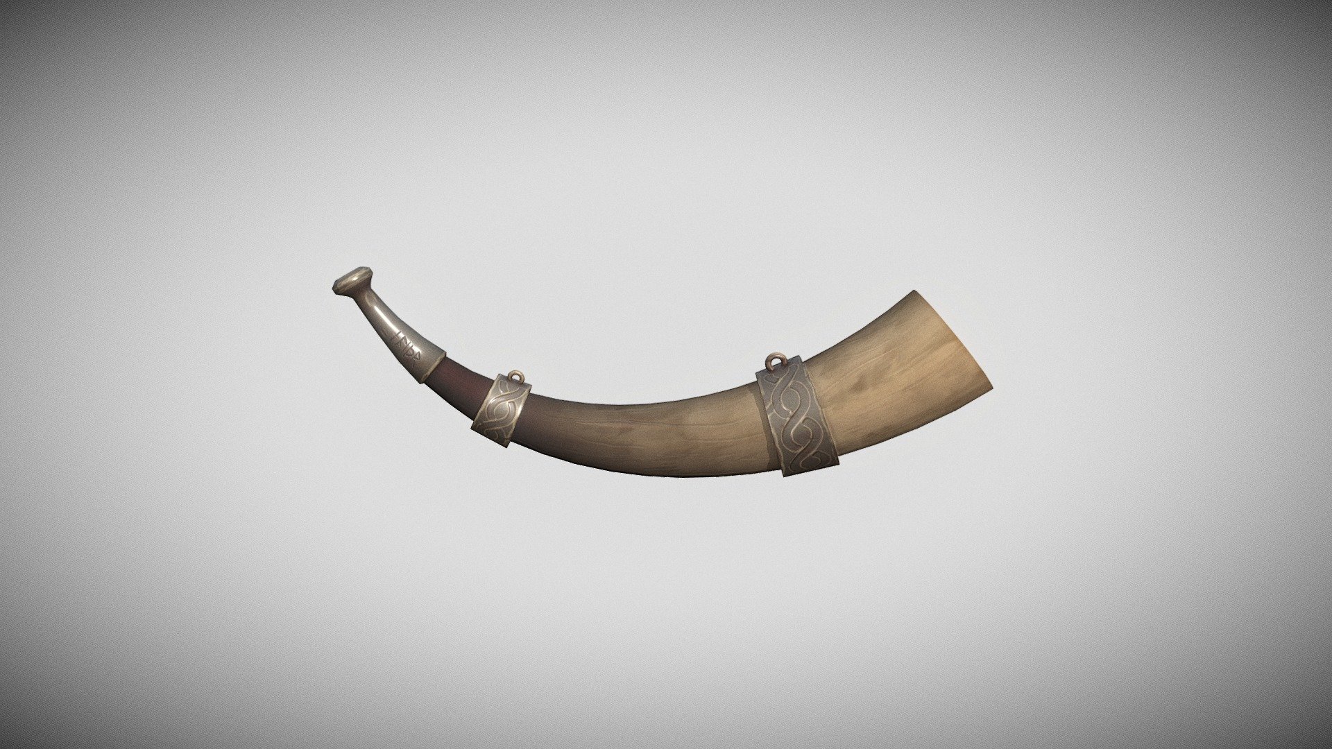 Stylized game ready horn - 3D model by dariozulu [8e637fa] - Sketchfab
