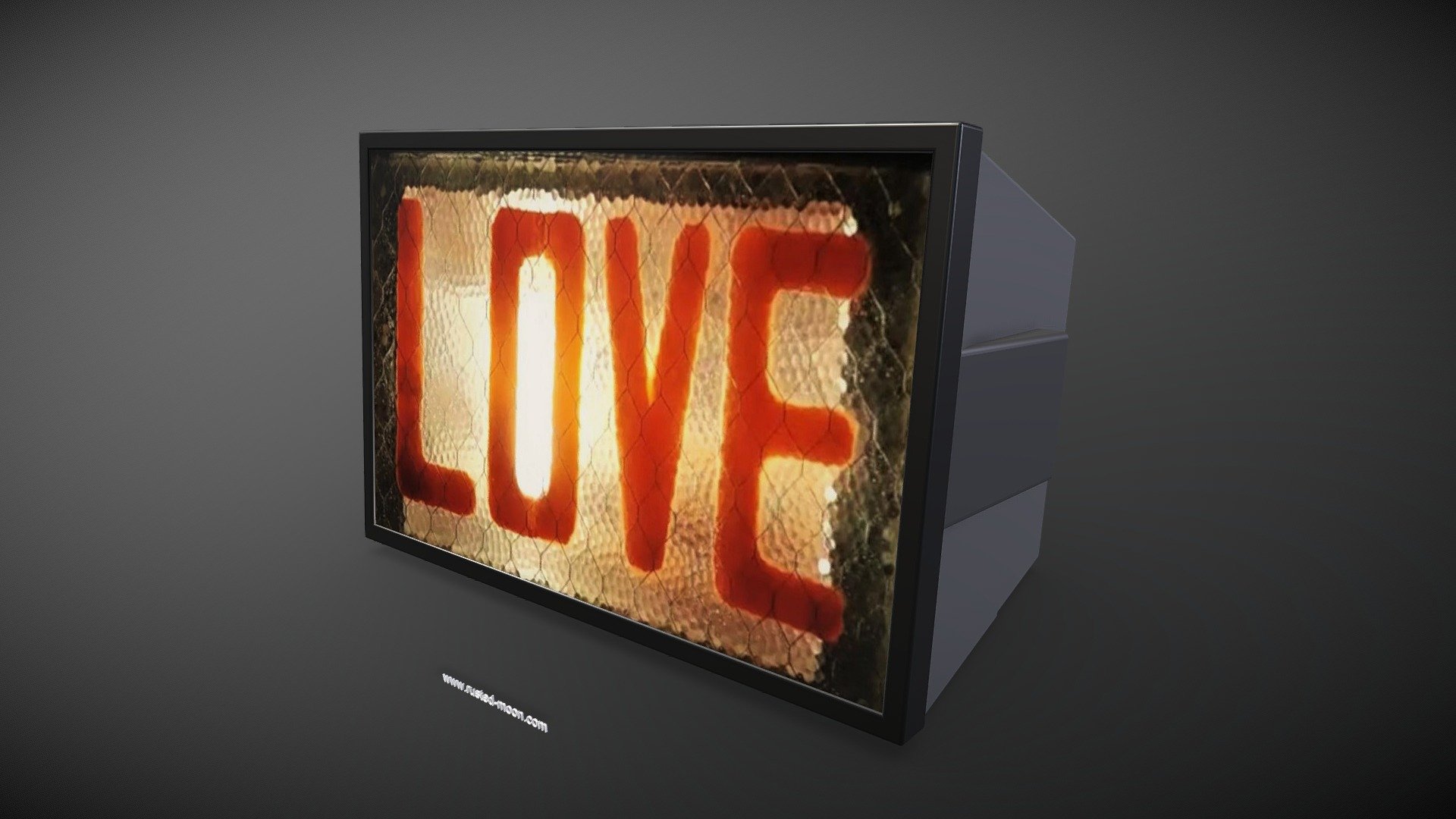 Love Sign - 3D model by Rusted Moon (@rusted-moon.com) [8e64391 ...