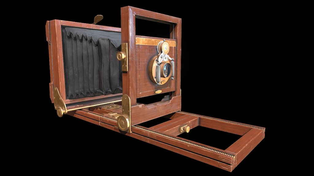 Antique Old Camera - 3D model by tomasburan (@tomasburancgi) [8e64962 ...