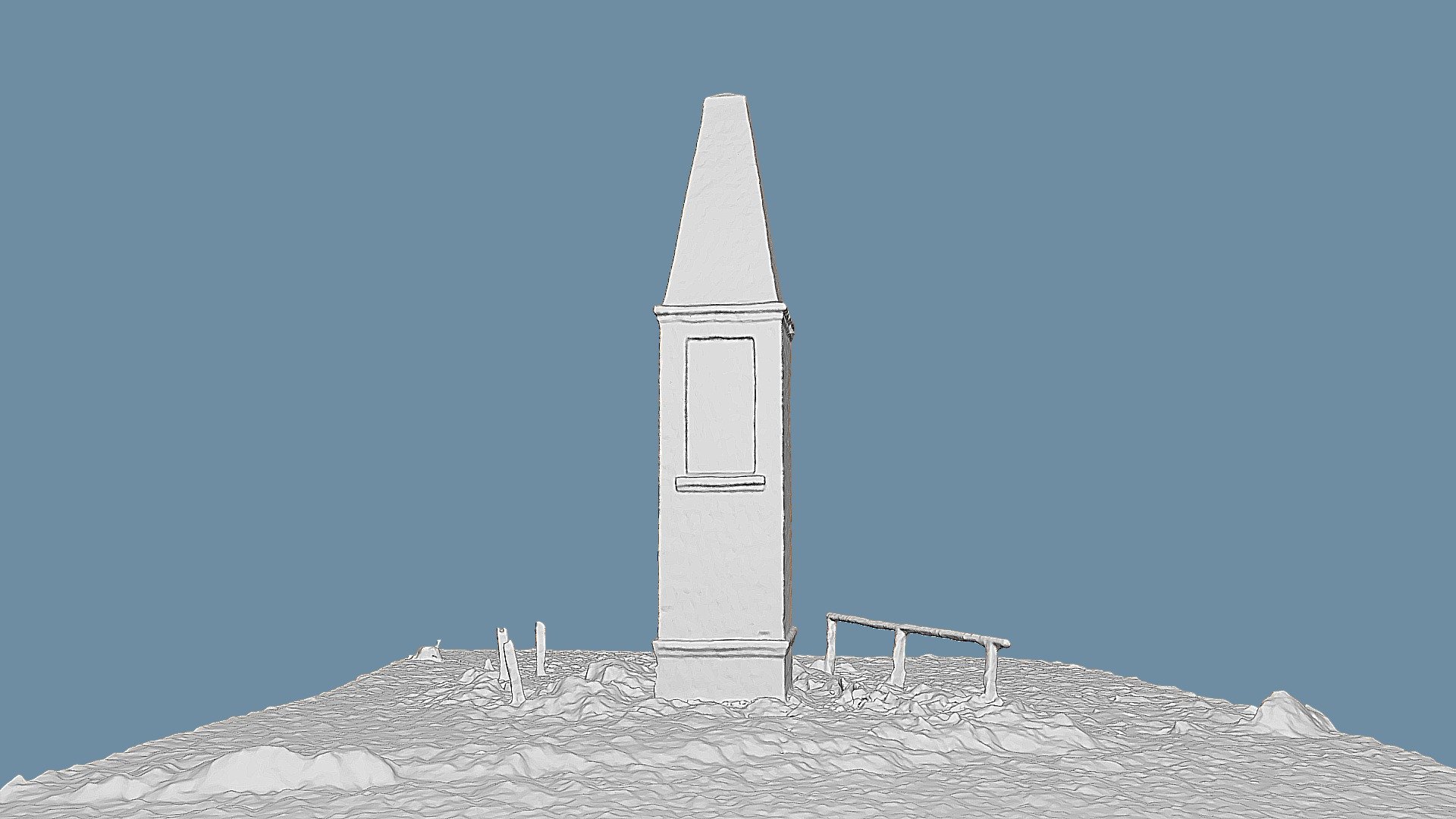 Wold Cottage Meteorite Monument 2 - MATCAP - 3D model by dah [8e6652d ...
