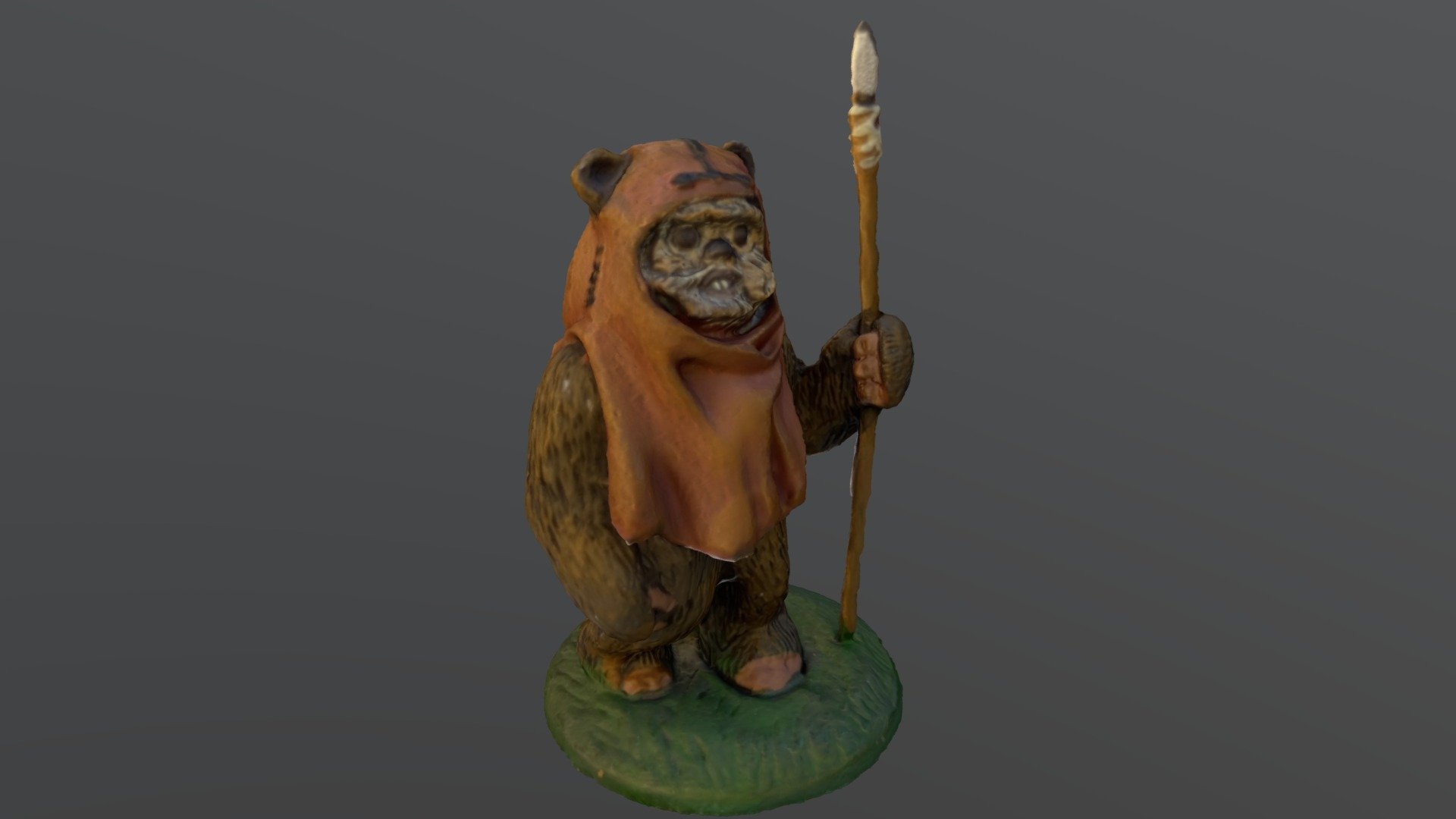 Ewok (Star Wars) - 3D model by Gustavo Bigelli (@gubigelli) [8e66e65 ...