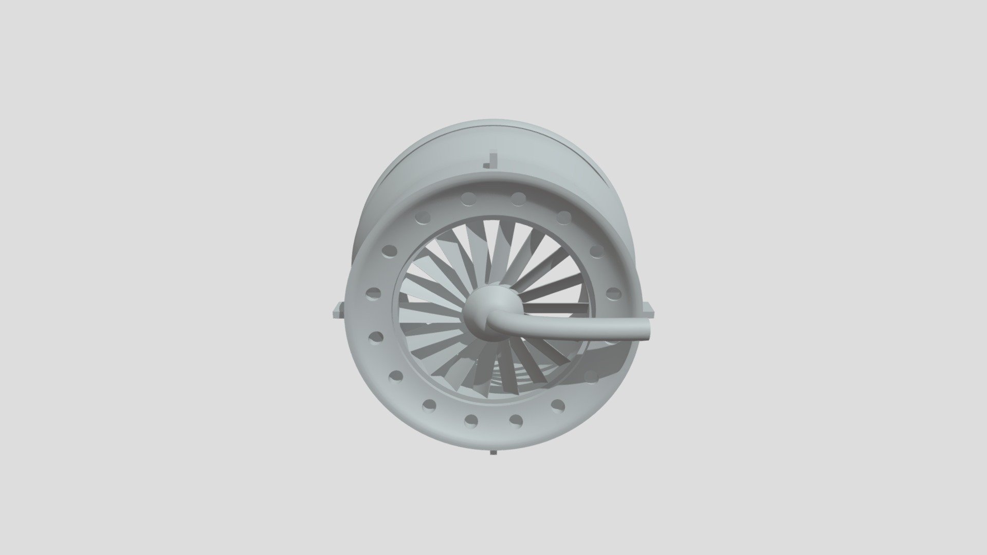 BURNER CAN - Jet Engine V3 No.4 - 3D model by minakamatsu [8e6749b ...