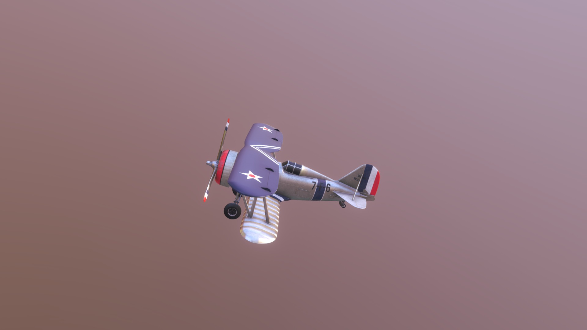 Grumman F3F-2 - 3D model by BlueheatXx [8e67594] - Sketchfab