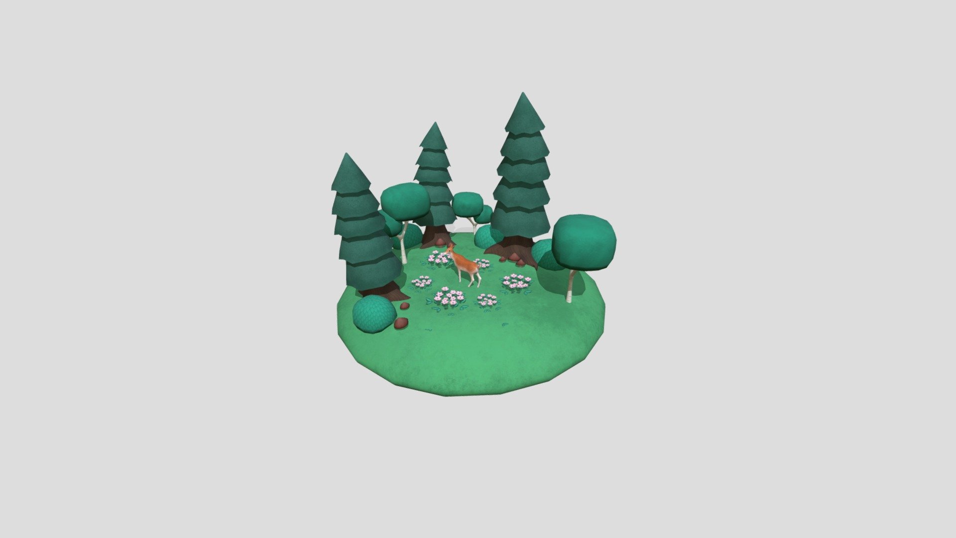 SmallForest - 3D model by revontale [8e68567] - Sketchfab