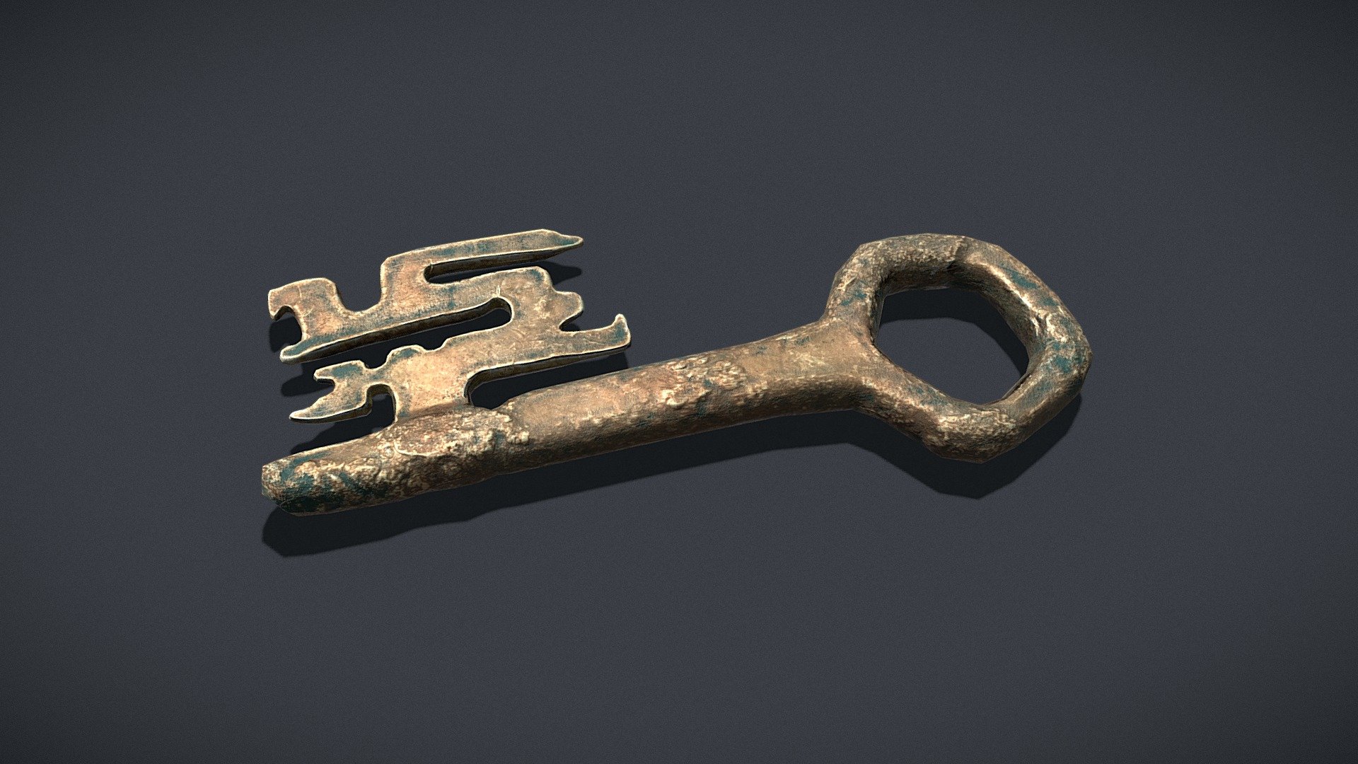Medieval_Style_Key - Buy Royalty Free 3D model by GetDeadEntertainment ...