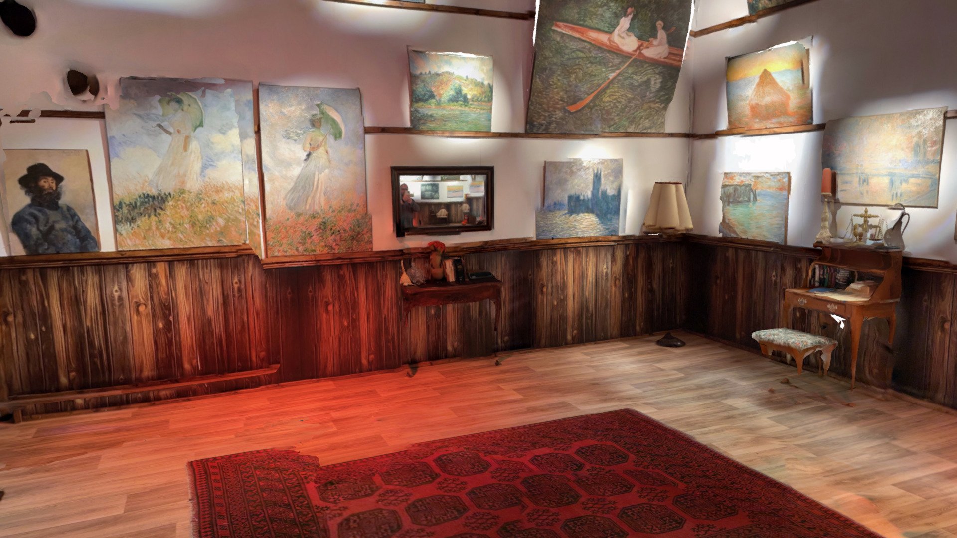 Monet Exhibition - Download Free 3D model by Norod78 (@Norod) [8e6af56 ...