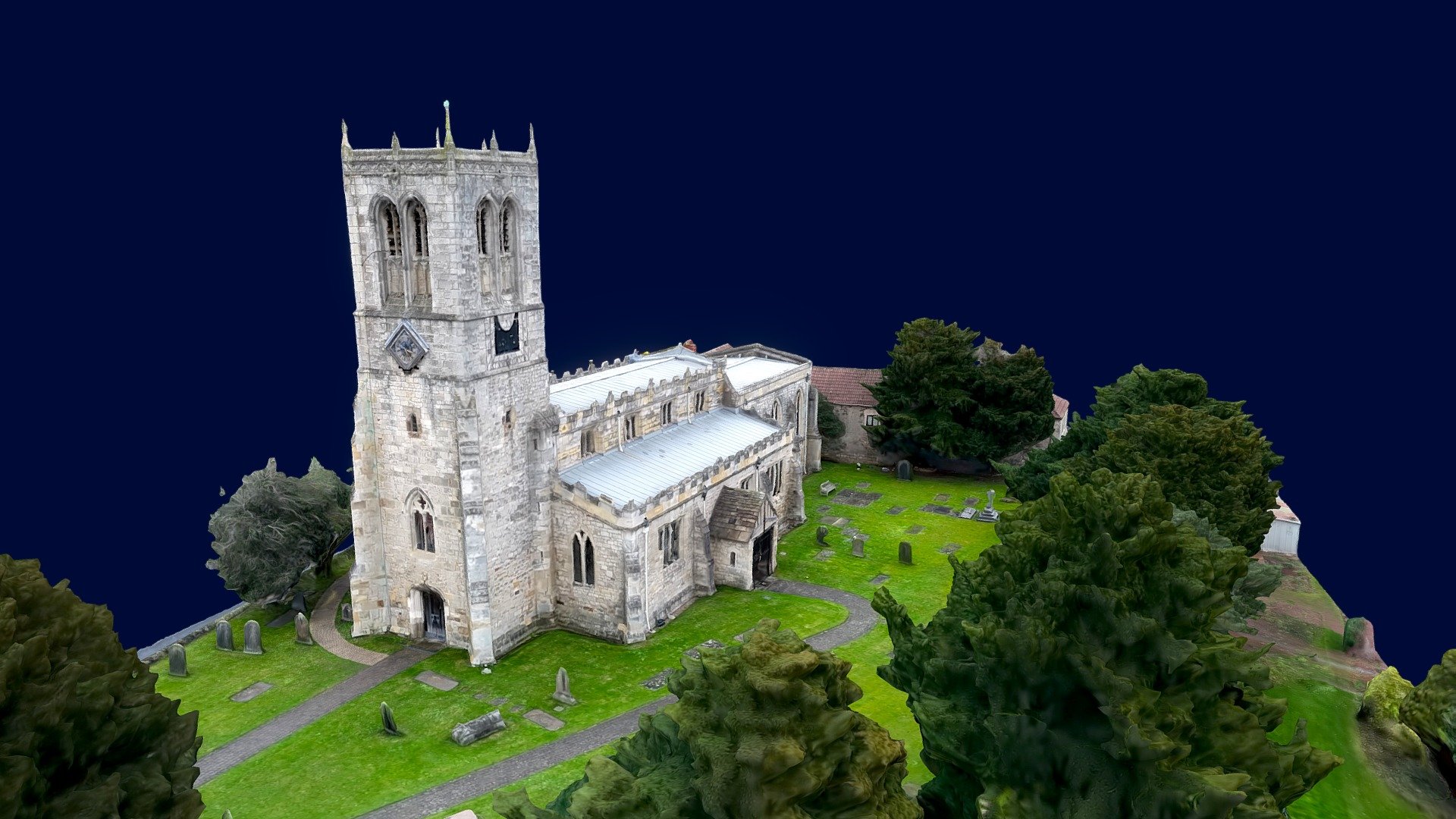 St Mary's Church, Sprotbrough - Download Free 3D model by Dok11 ...