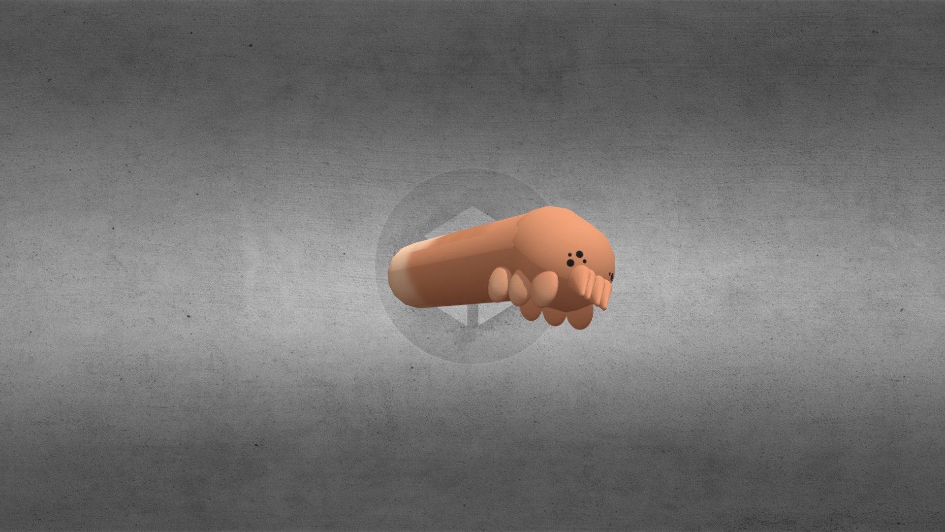 cute face Mite - Download Free 3D model by paumarti [8e6bb37] - Sketchfab