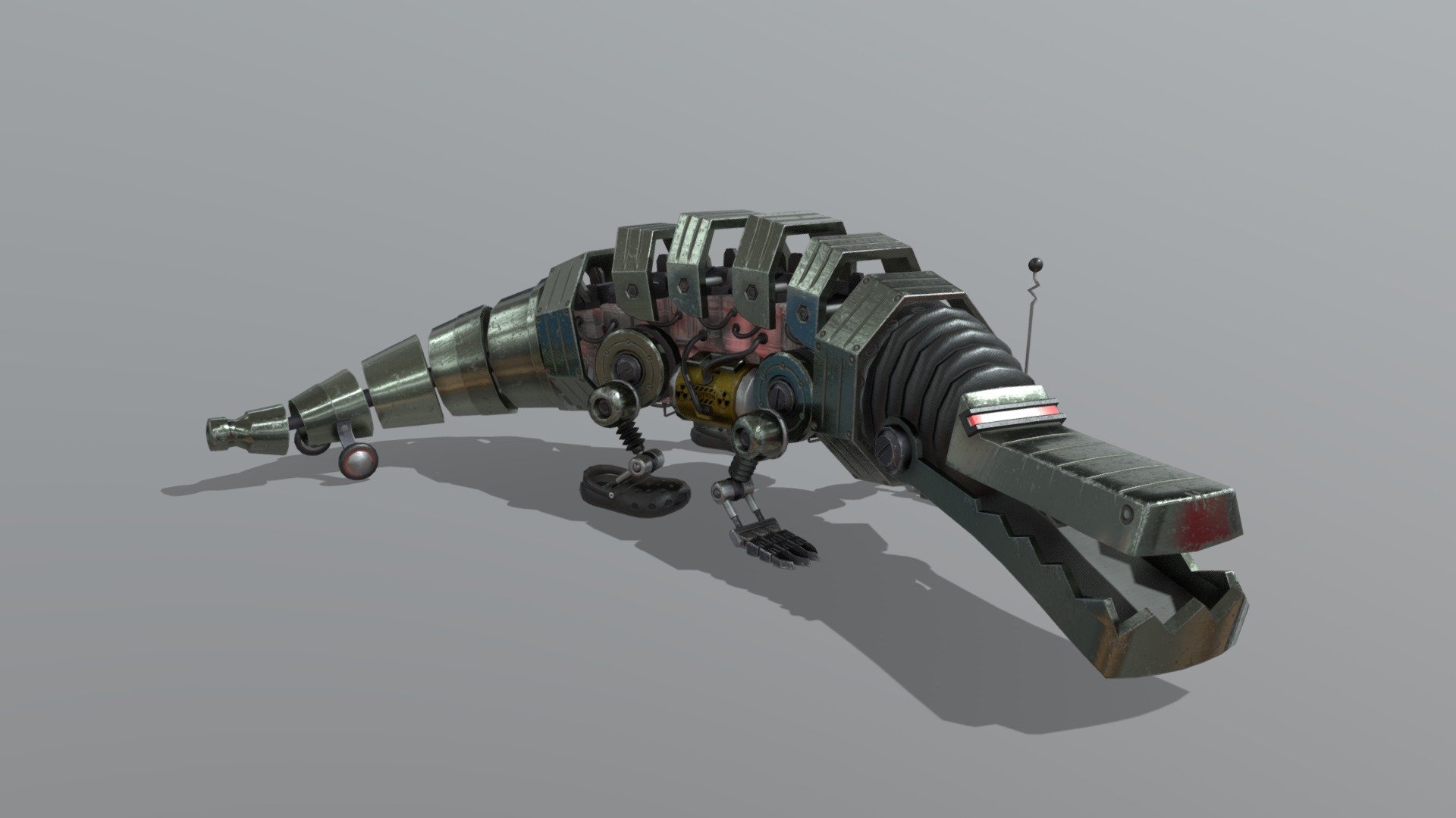 Robo-Croc - Wallace & Gromit: The Big Fix Up - 3D model by leebowditch ...