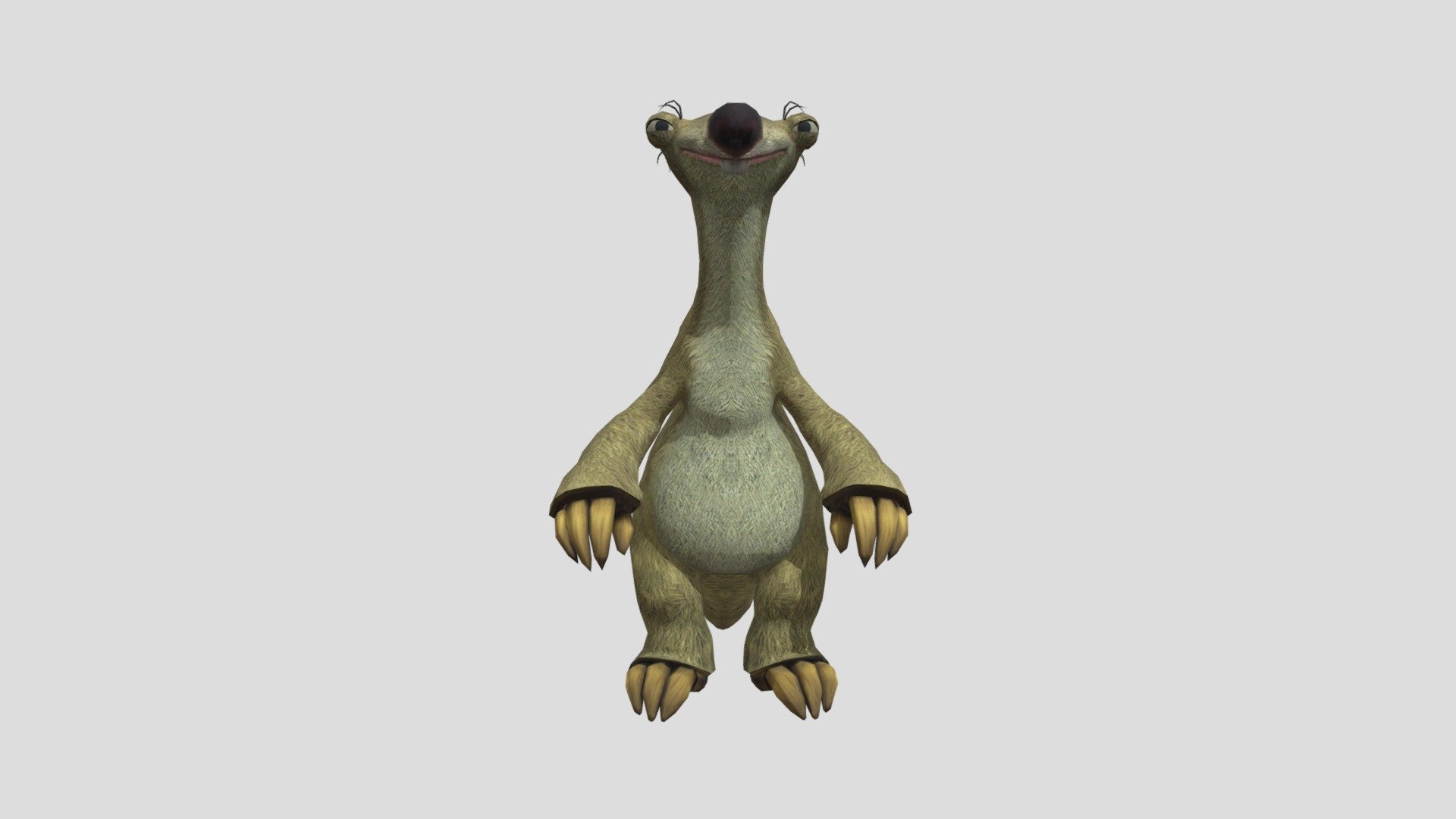 Sid (Ice Age 2 APAE Jataizinho 19-12-2018) - Download Free 3D model by ...