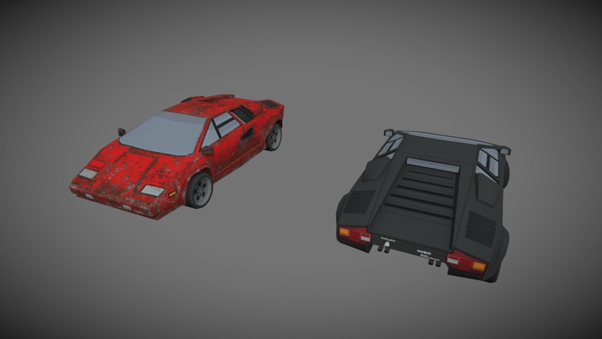 Lamborghini Countach - 3D model by Isaglish [8e6f8ff] - Sketchfab