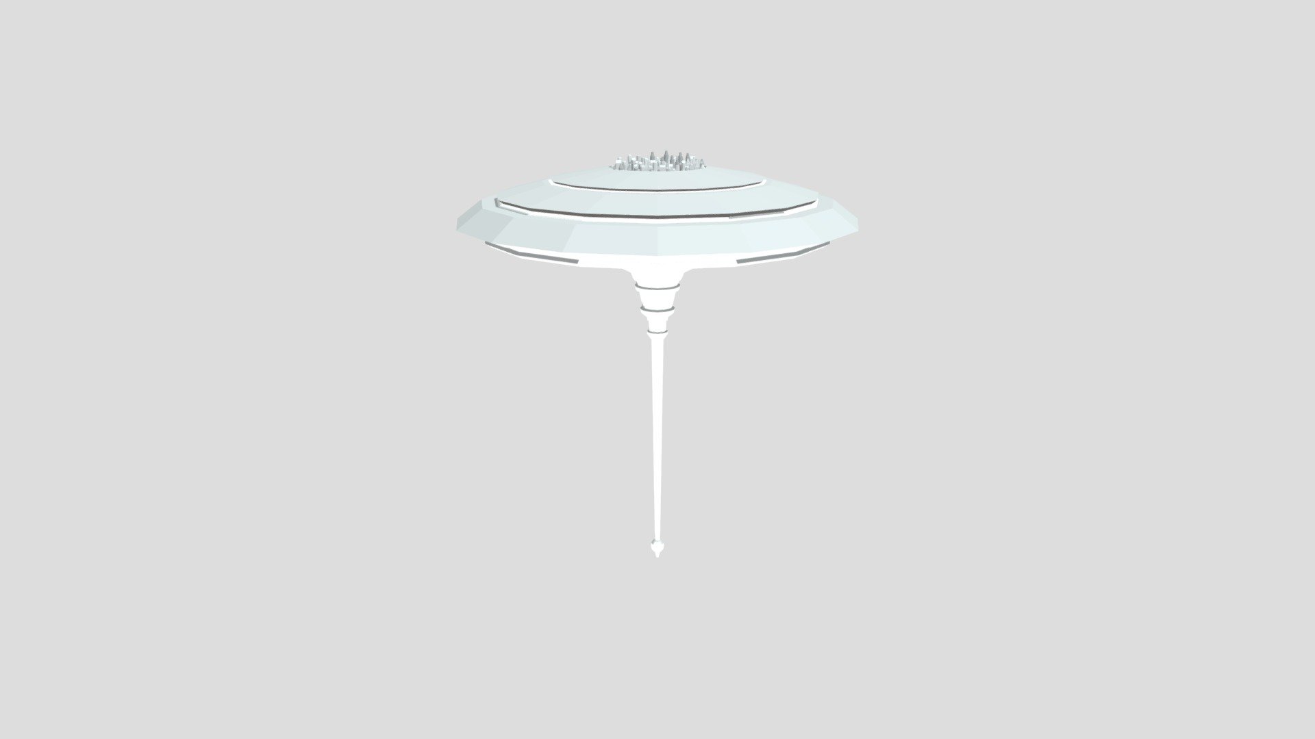 Cloud City, Bespin - Low Poly - Download Free 3D model by mandartistry ...