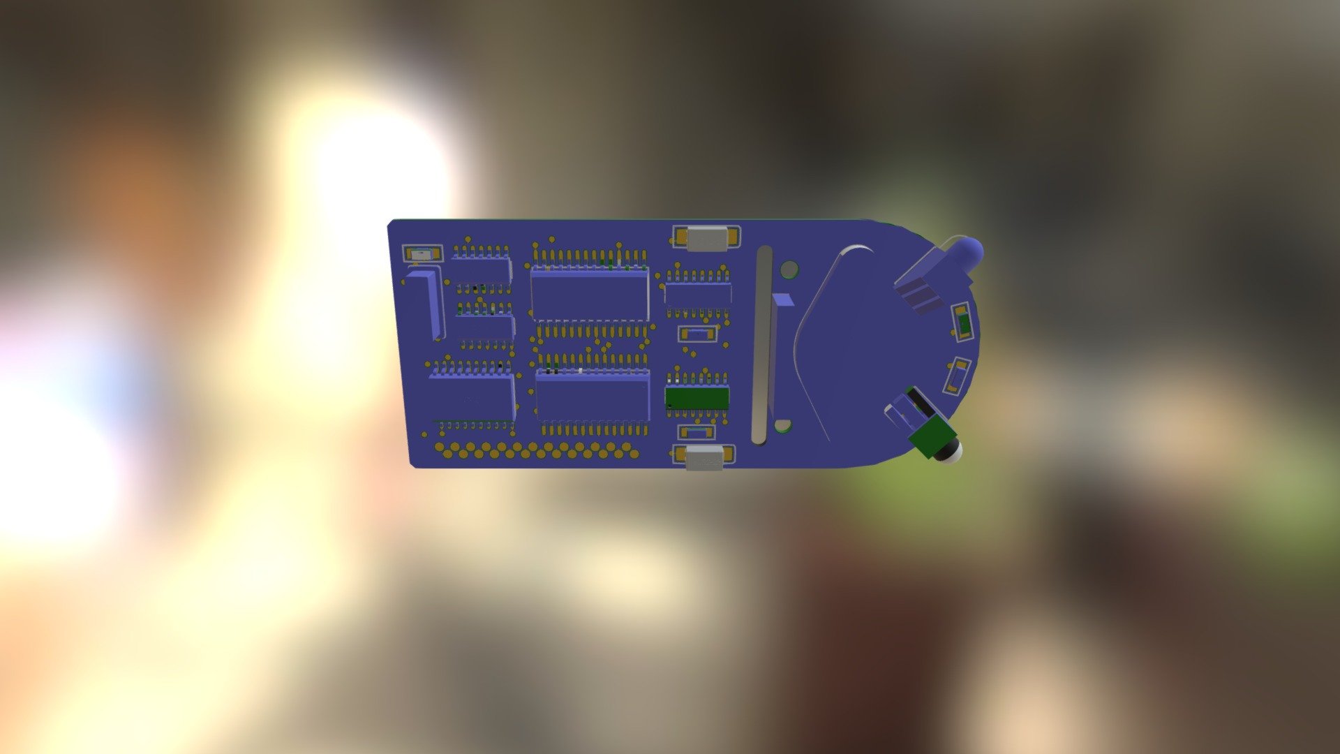 Test PCB - 3D model by robz76 [8e70f51] - Sketchfab