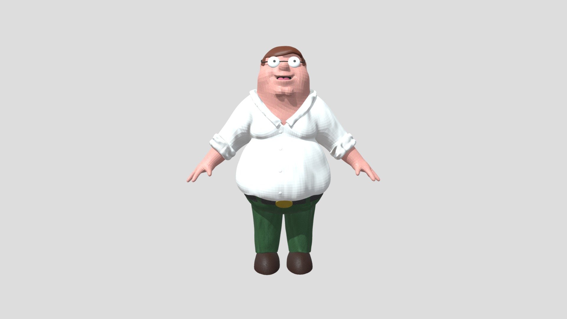 Peter_Griffin - 3D model by YDJazy [8e71be9] - Sketchfab
