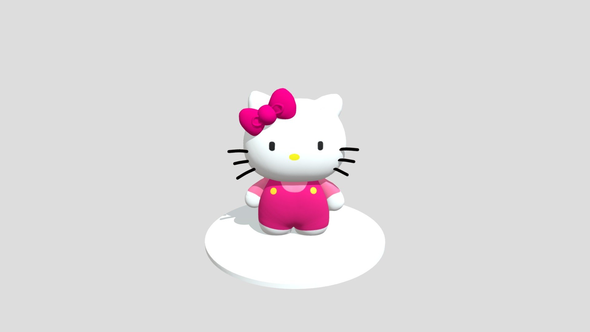 Hello Kitty - 3D model by levikezia89 [8e750ca] - Sketchfab