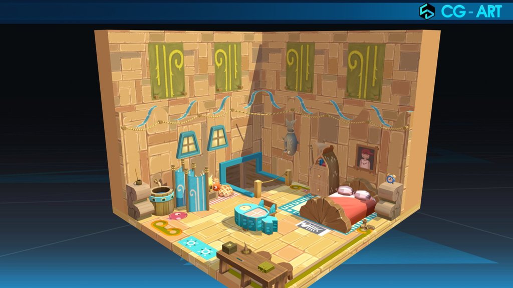 3D rooms - A 3D model collection by omidcgi - Sketchfab