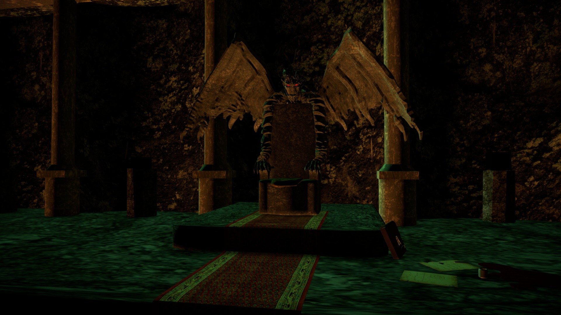 Mysterious throne - 3D model by matroskingoo25 [8e76ffe] - Sketchfab