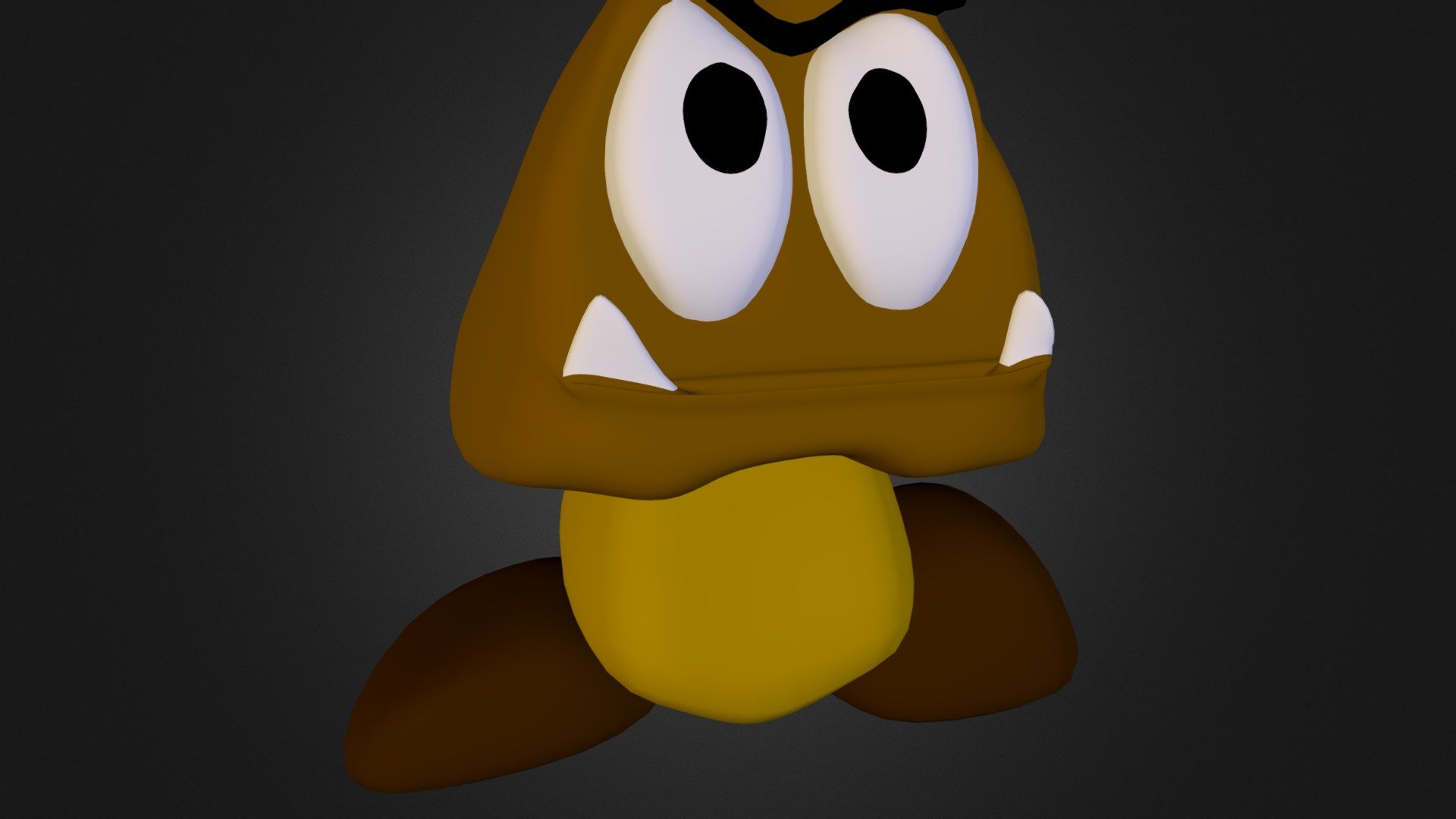Goomba - 3D model by Justin Laird (@jlaird) [8e7702f] - Sketchfab