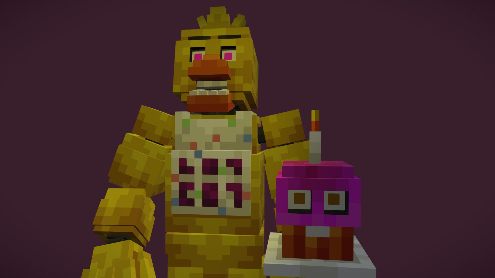 Chica - 3D model by ExterrMatt [8e77699] - Sketchfab