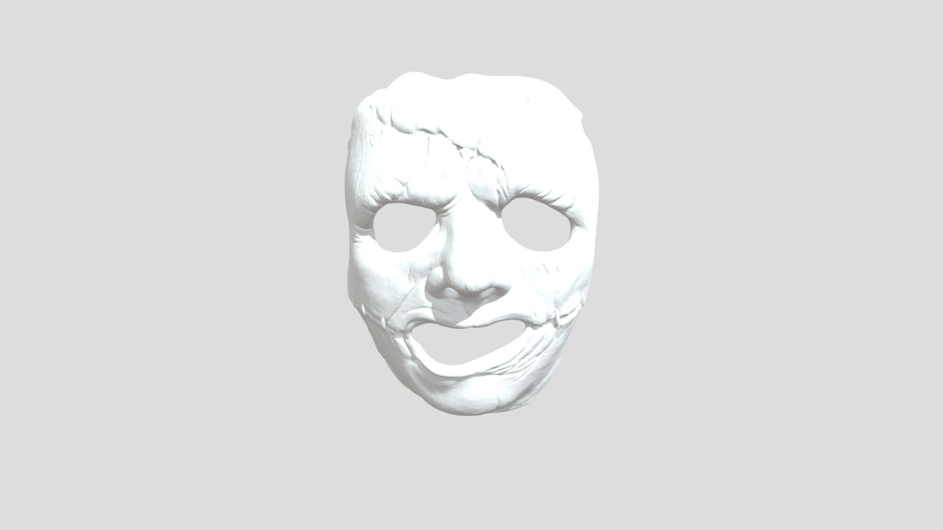 The Ed Gein Mask. - 3D model by beaukayan [8e77fcd] - Sketchfab