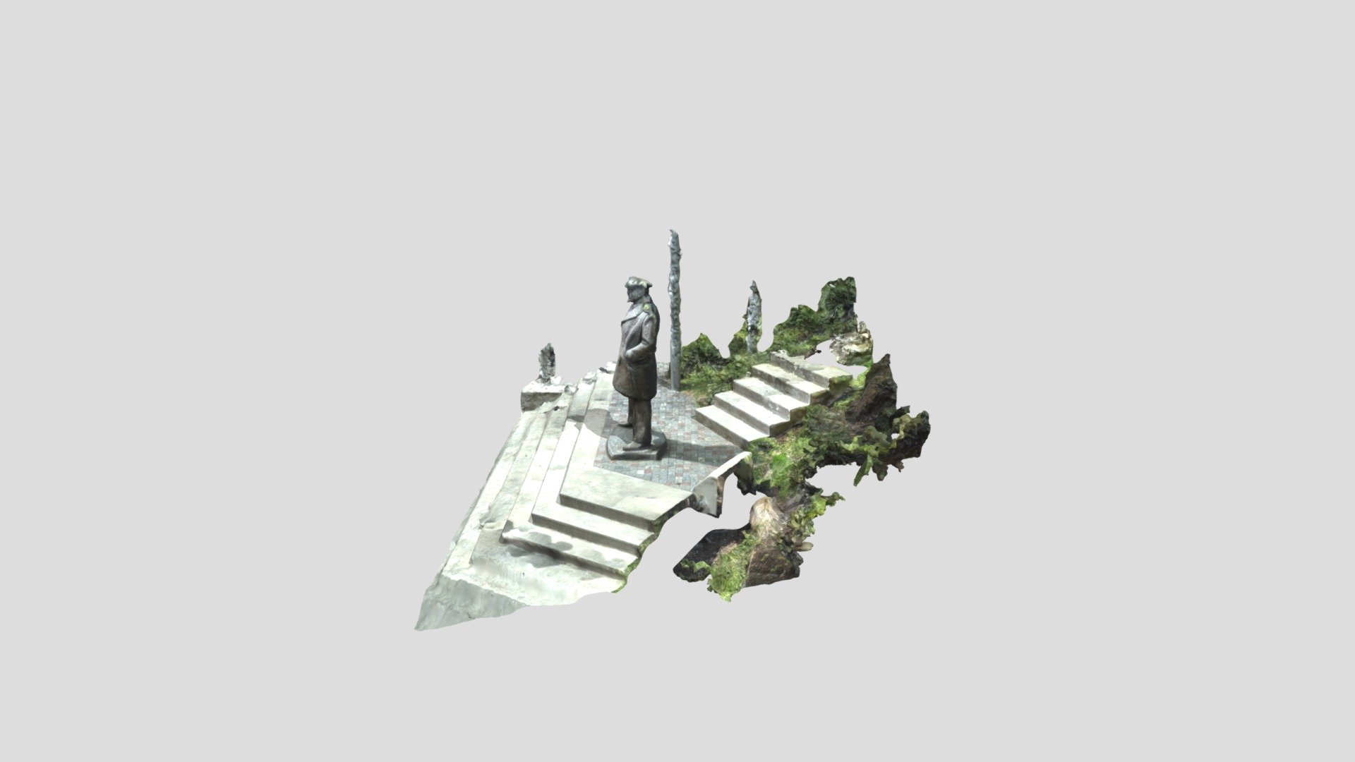 Lord Freyberg statue - 3D model by simonma111 [8e7b96b] - Sketchfab