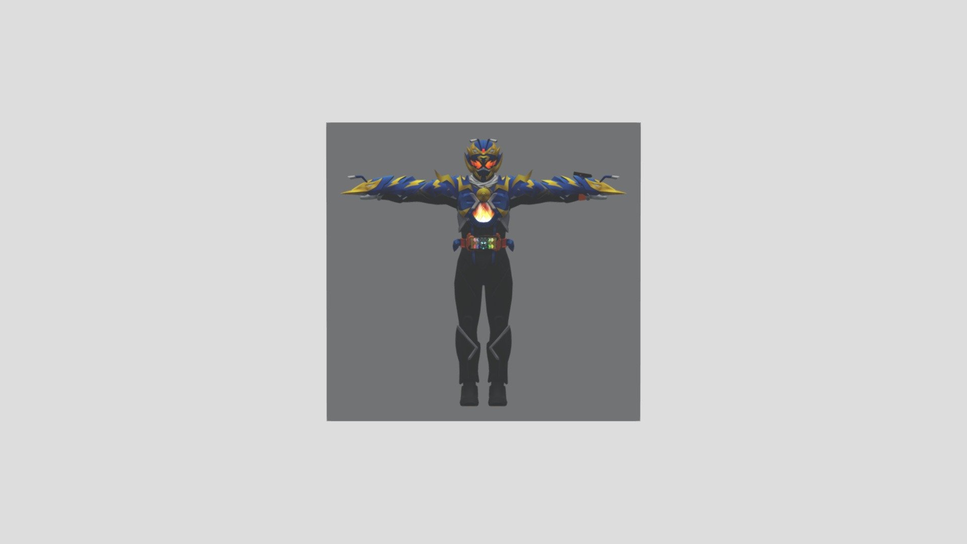 Kamen Rider Gotchard Ant Wrestler - 3D model by Kaizer (@kaizer606 ...