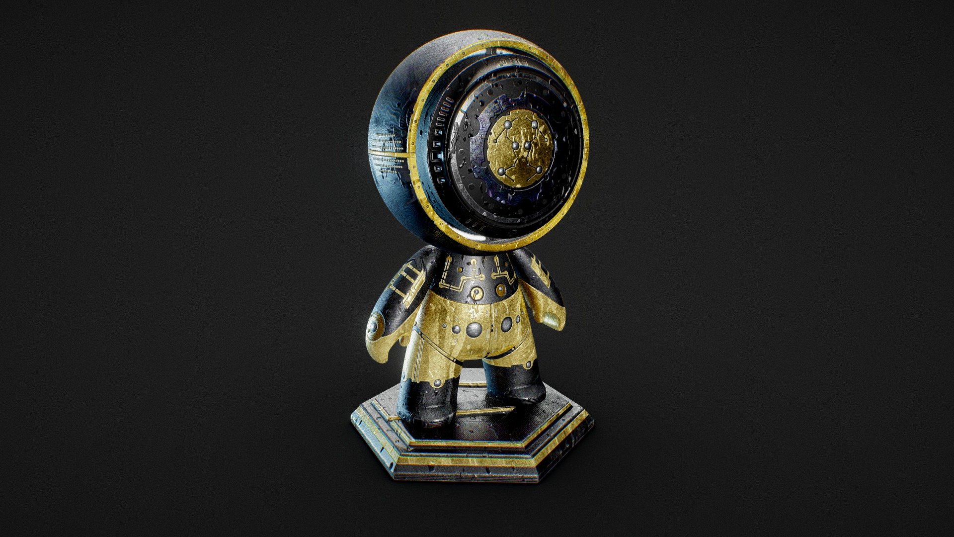 Meet Alpha - 3D model by t.reimel [8e7eb54] - Sketchfab