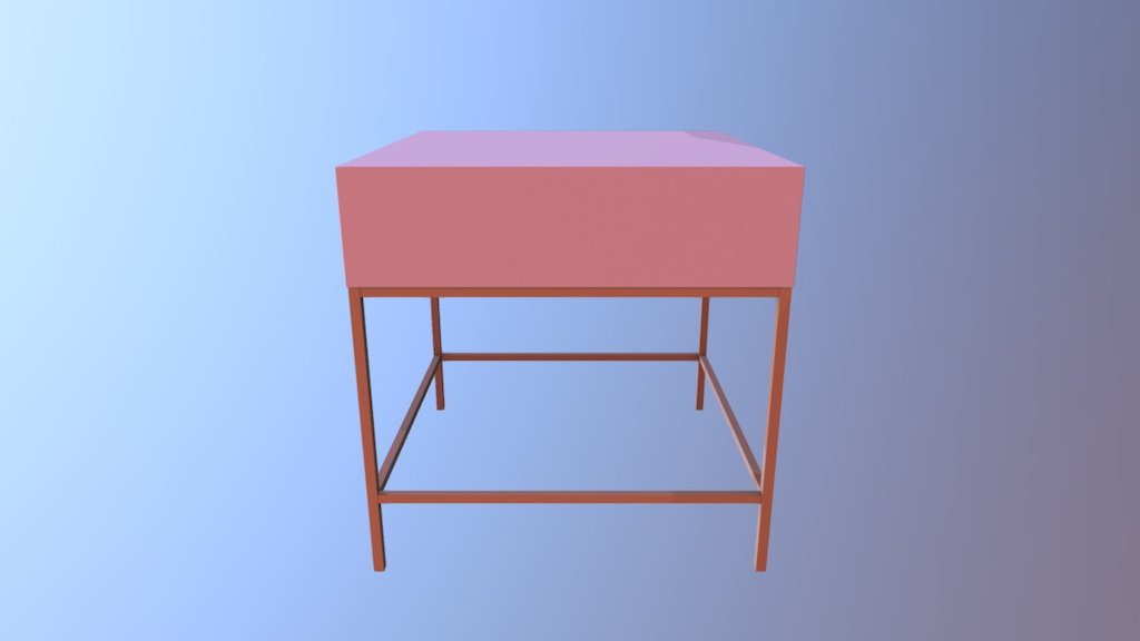 square table - 3D model by charles131 [8e7f5f8] - Sketchfab