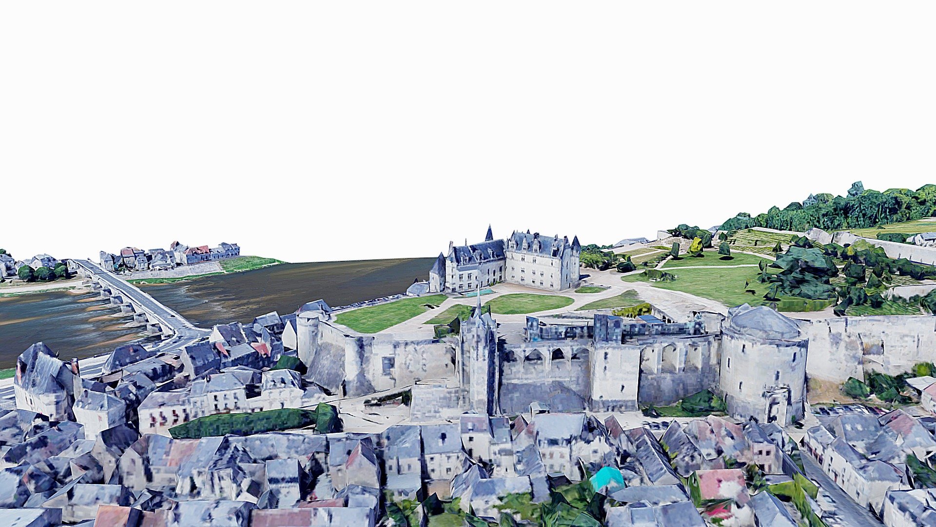 Amboise Castle,château,scan,map - 3D model by SENSIET (@asensio ...