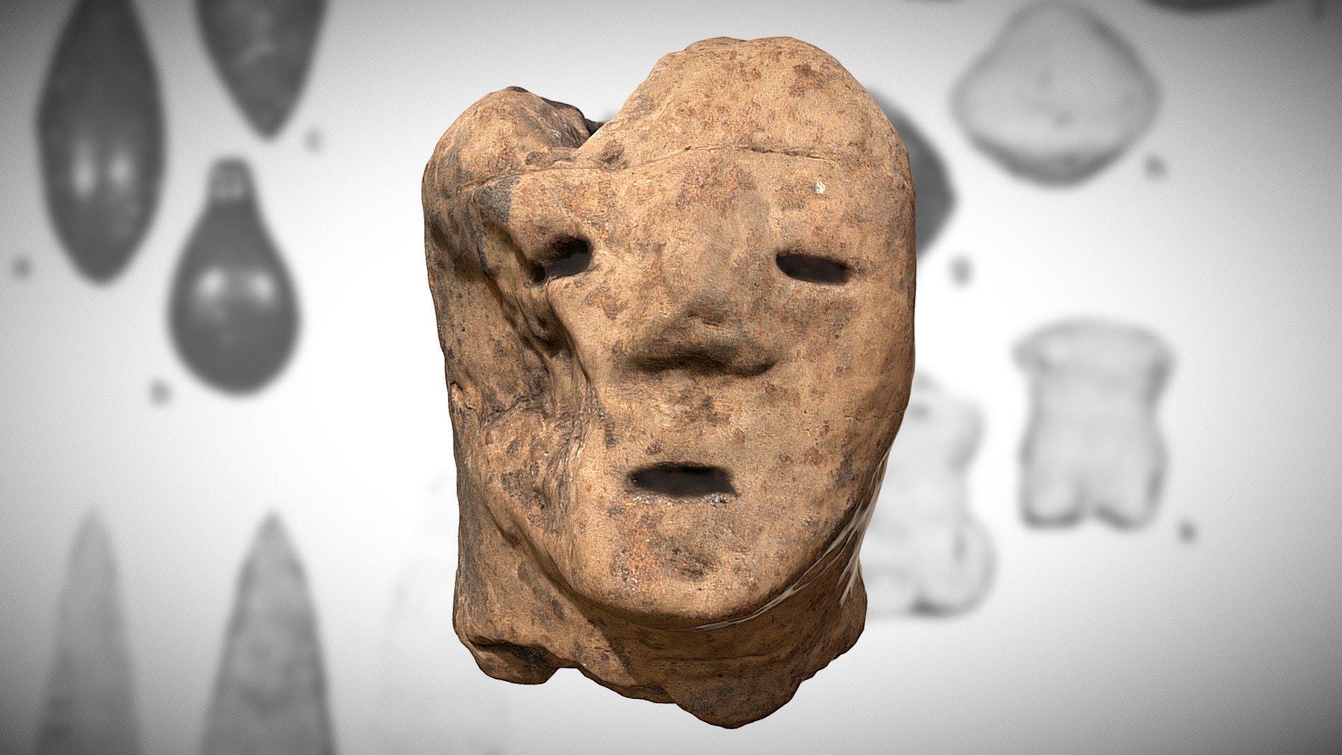 Poverty Point Human Figurine - Fractured Head - Download Free 3D model ...