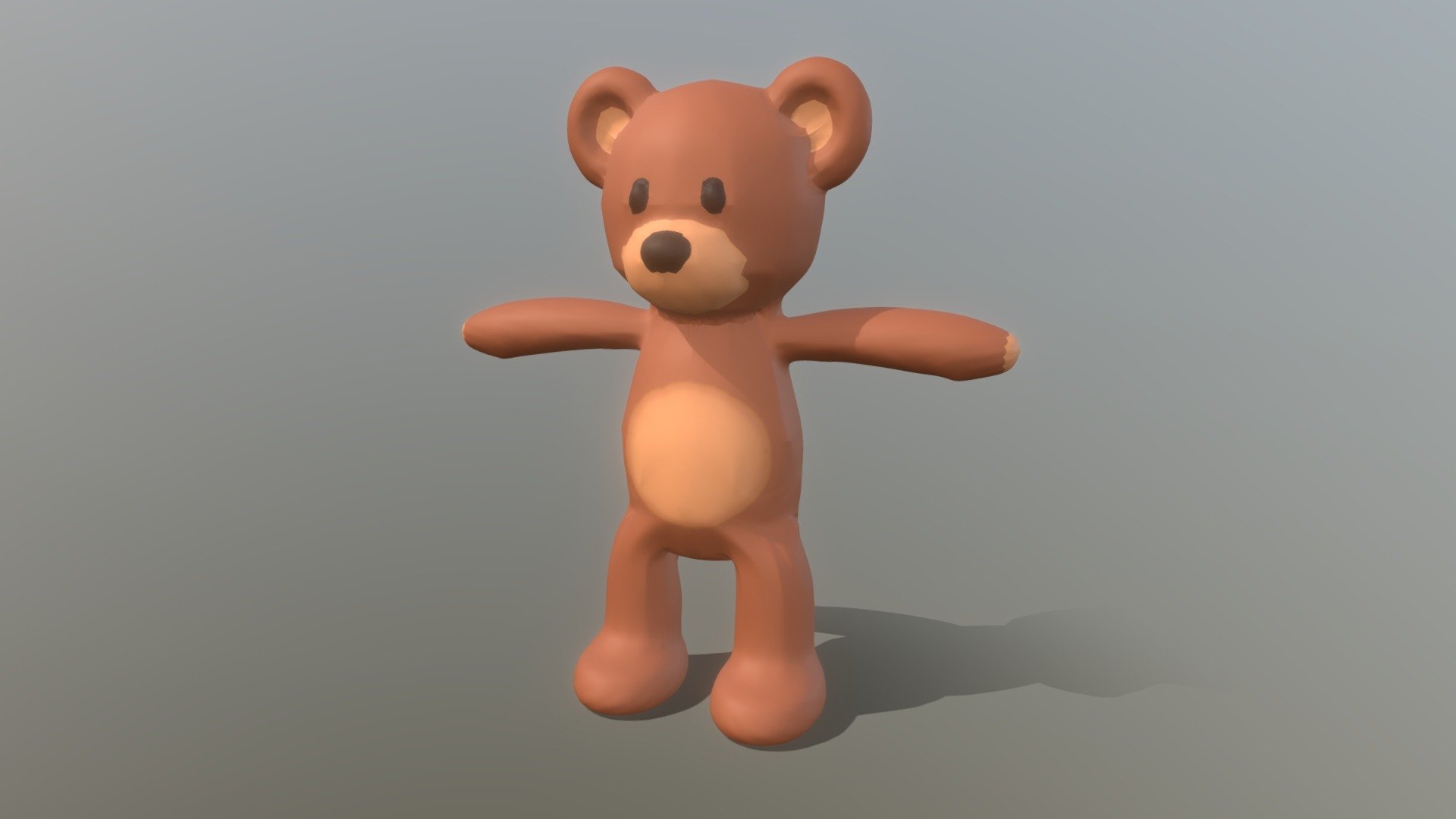 Teddy Bear Plush 3d Model By Tiago Chefe 8e83d92 Sketchfab