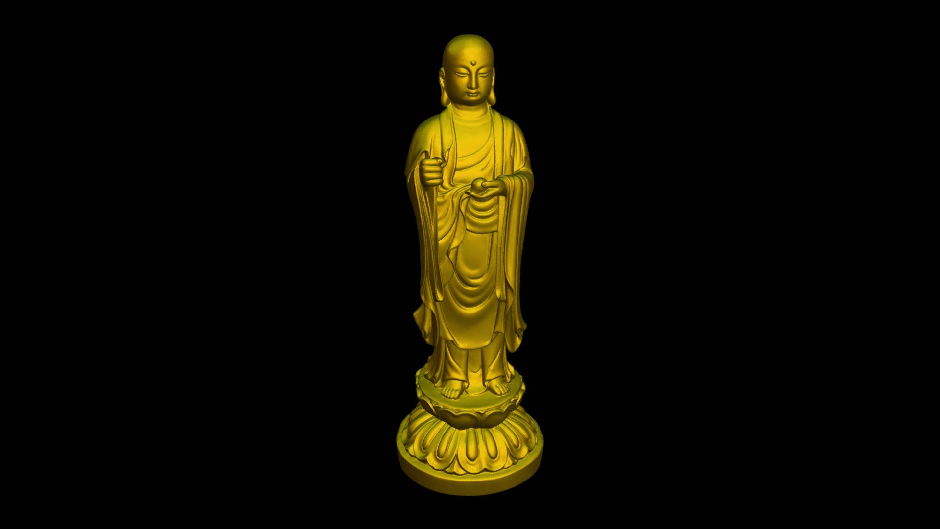 Buddha - Download Free 3D model by Thunk3D 3D Scanner (@Lily.Qin1 ...