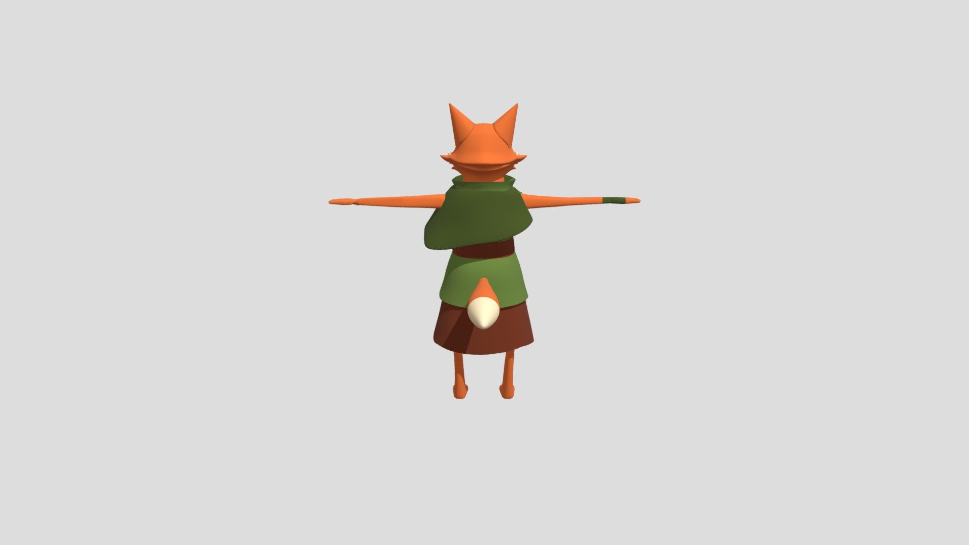 Fox_pose1 - 3D model by maichiluonghg [8e85c61] - Sketchfab