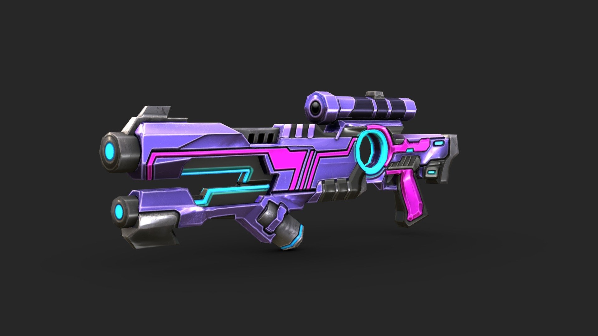 sniperpurple weapons - 3D model by CC (@ccsf) [8e860a1] - Sketchfab