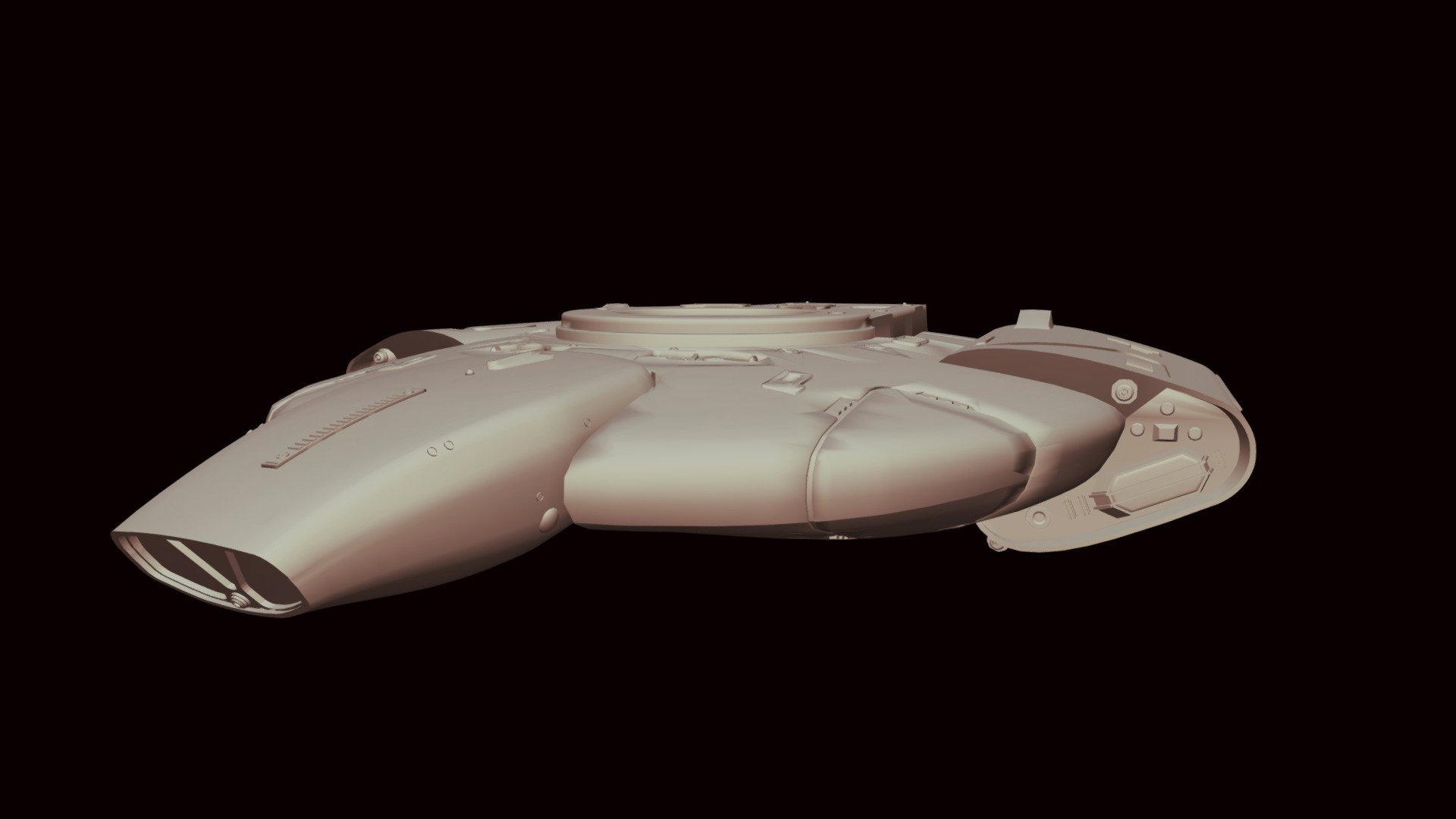 U.S.S. Defiant - Download Free 3D model by Feltman Langer (@Feltman ...