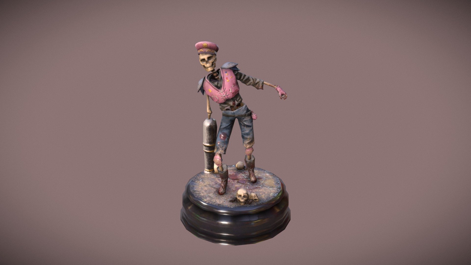 Skeleton - B2C3 HEAJ - 3D model by MargauxD [8e88327] - Sketchfab