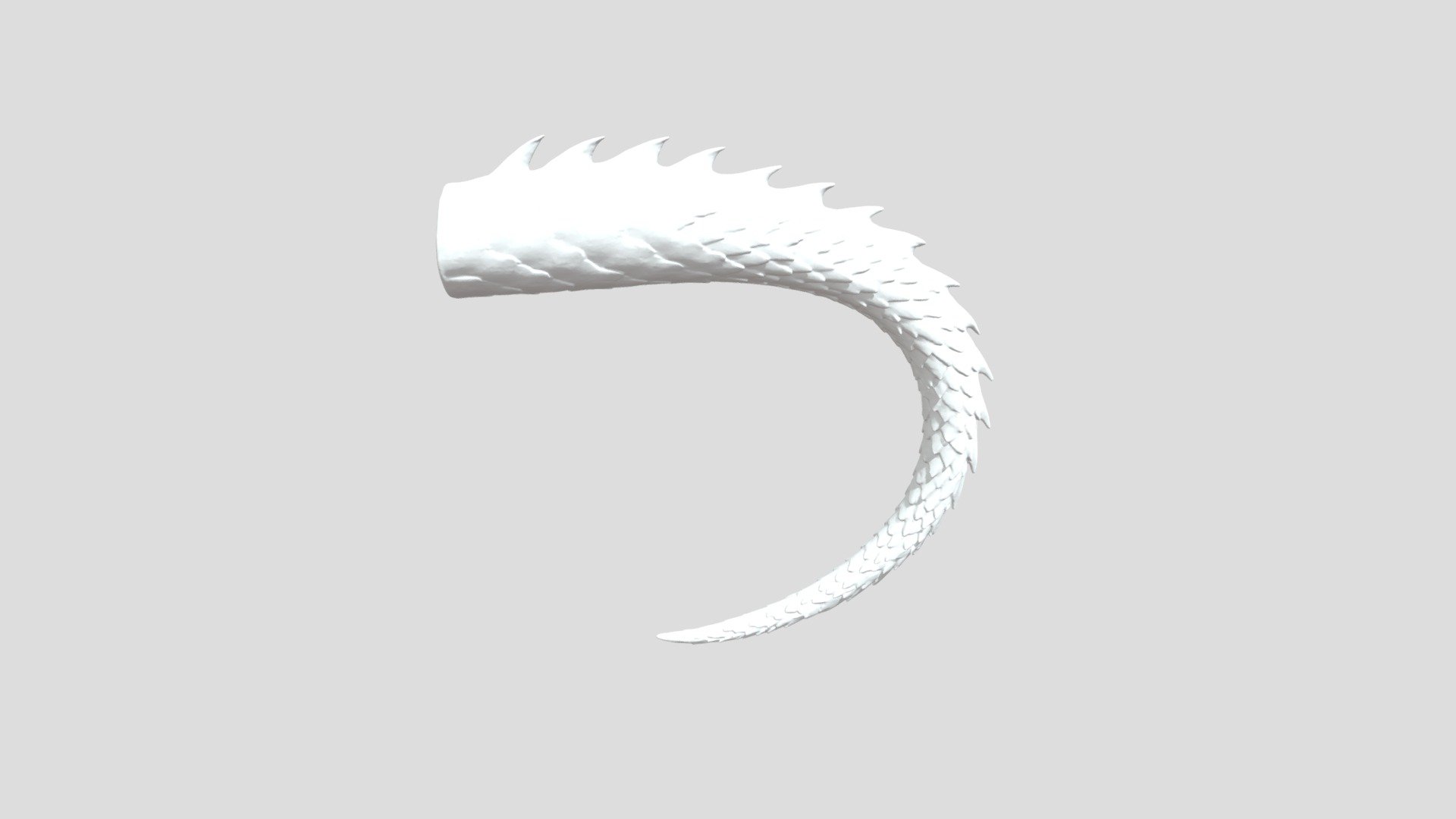 dragon tail - Download Free 3D model by Jordy.Giraudeau.Evilgate [8e88f3a] - Sketchfab