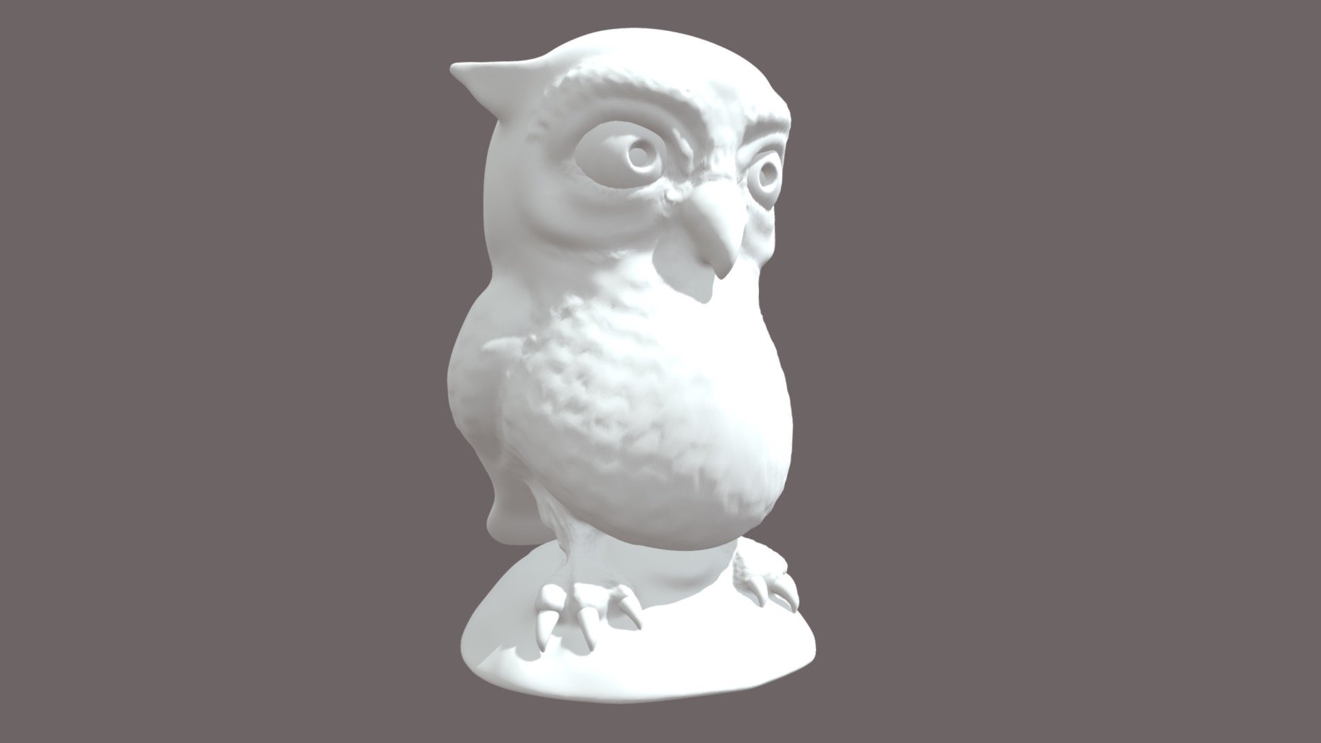 Tiny cute owl - Download Free 3D model by ProcreateFX [8e89057] - Sketchfab