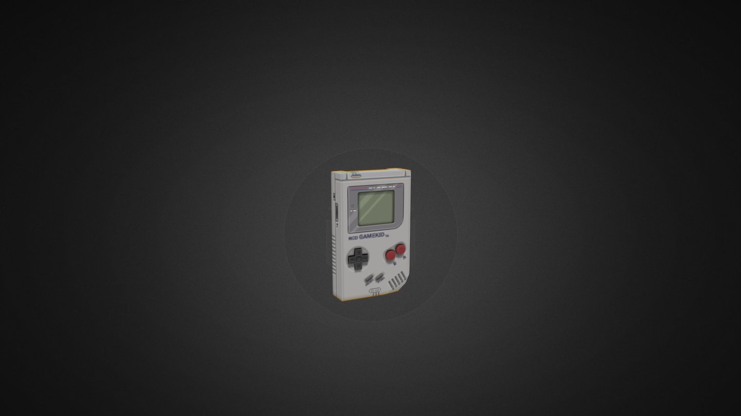 Portable Console Model - 3D model by Nicholas Chou (@nicklc) [8e8a939 ...