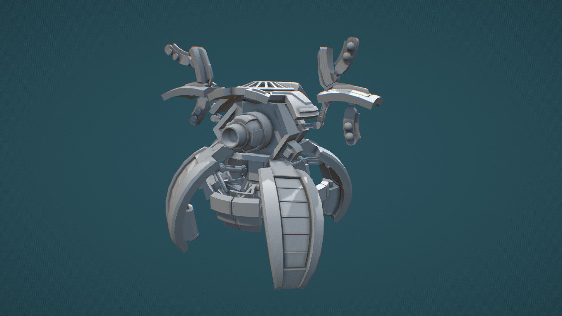 Robot - 3D model by TristanGybels [8e8d3b5] - Sketchfab