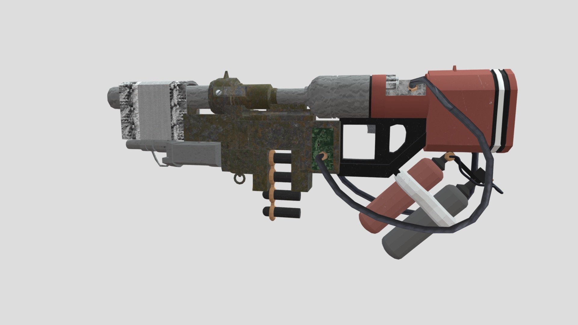 gun 2 - 3D model by sarathip210 [8e8e32f] - Sketchfab