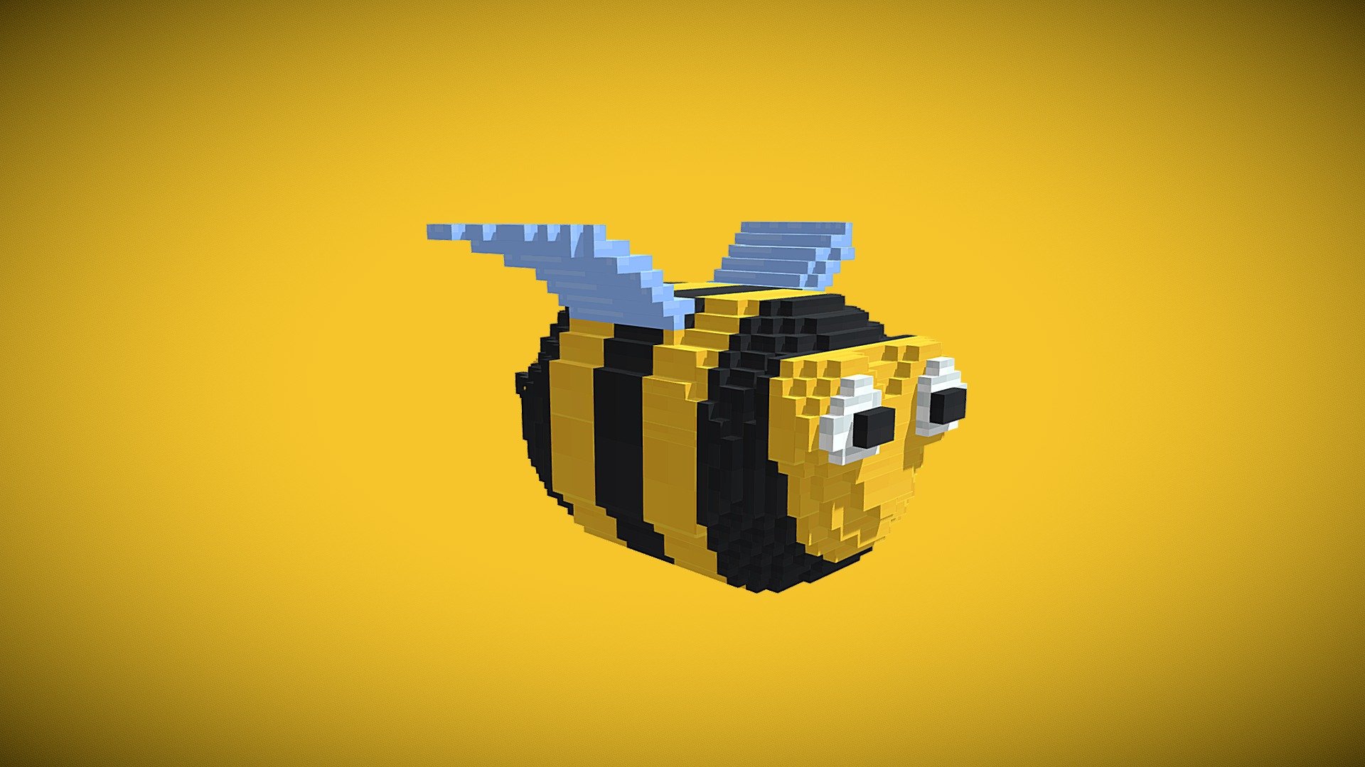 Big Robust Bumble Bee For Minecraft - 3D model by Electro3d [8e8f5e1 ...