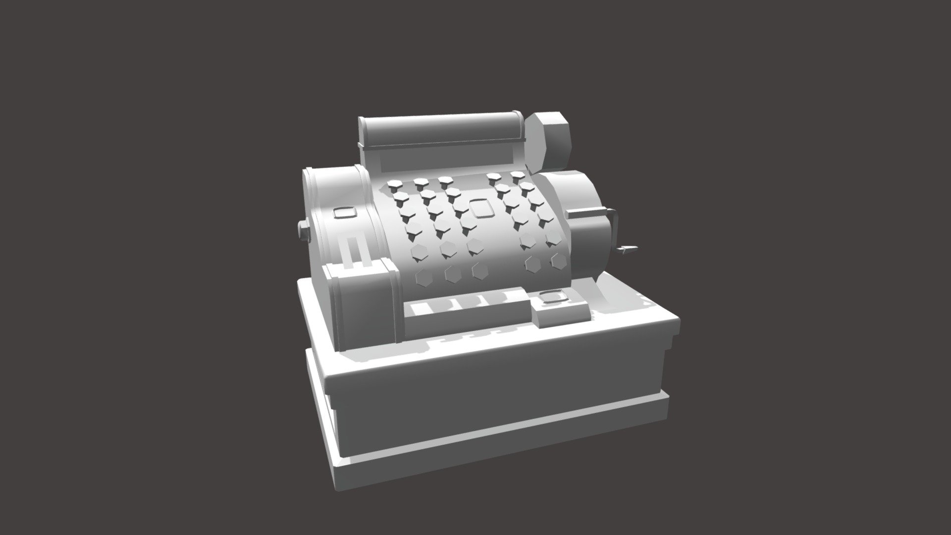 Cash register - 3D model by tangreth [8e8f772] - Sketchfab