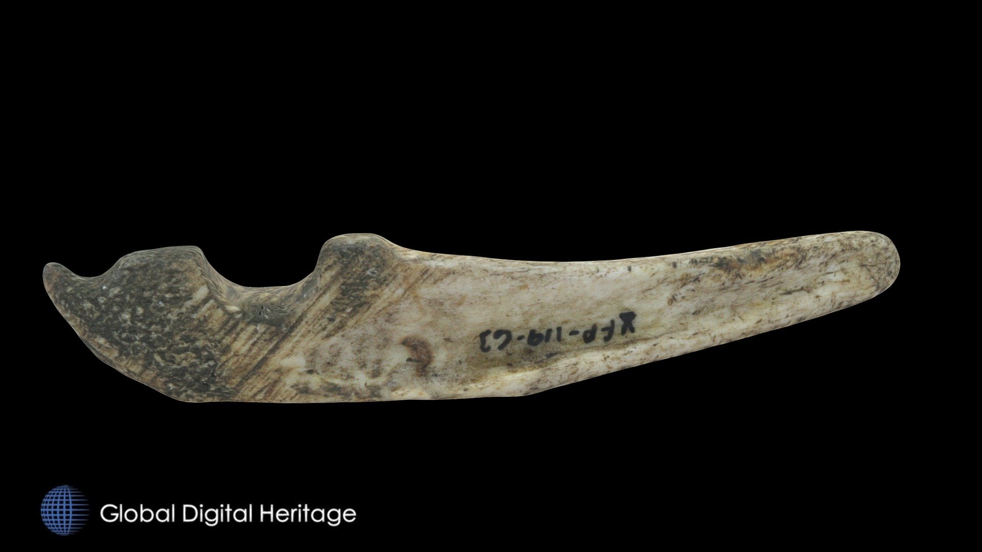 Seal humerus tool, XFP-119, Sanak Island, Alaska - Download Free 3D ...