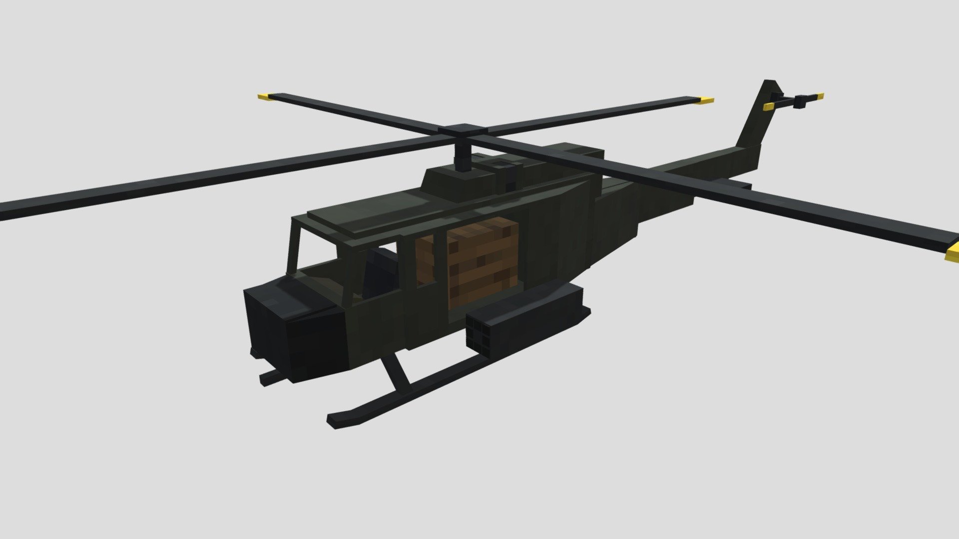 Minecraft - Helicopter - 3D model by BartekBW (@rojdanbw) [8e8fd1d ...